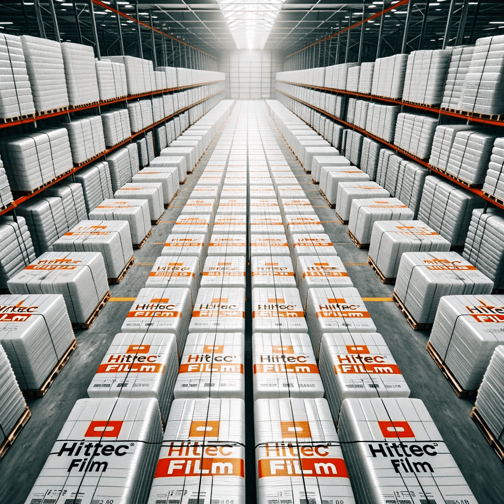 Folia polietylenowa do pakowania płyt styropianowych | Hitec Film